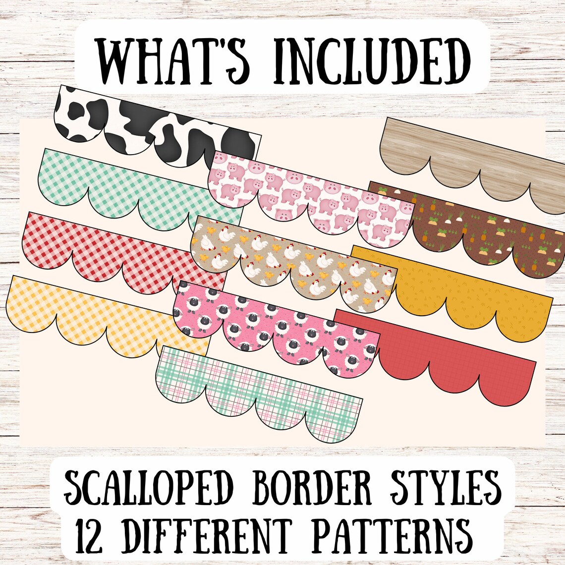 Down on the Farm Bulletin Board Kit Back to School Bulletin Board Fall ...