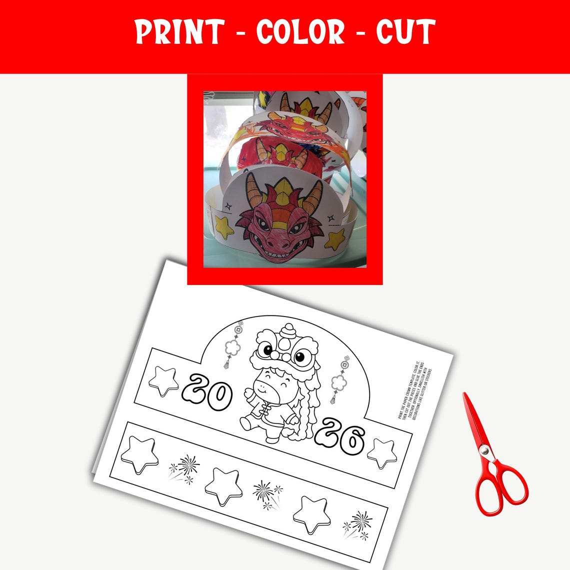 Lunar New Year Crown Craft - Chinese Zodiac Headband - Fun Kids ...