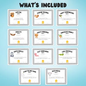 Animal-themed End-of-year Awards for Preschool & Kindergarten ...