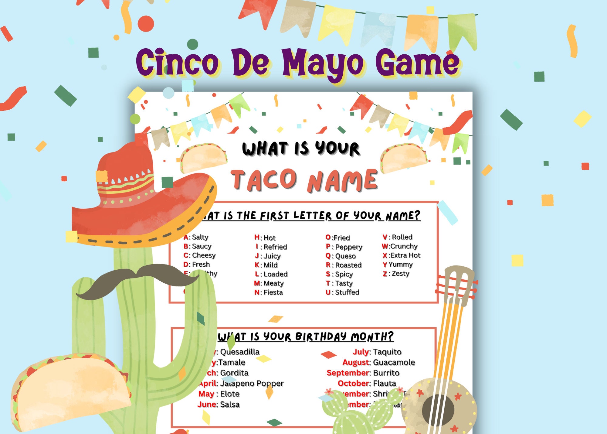 Cinco De Mayo Crafts | Shaker Craft | Kids Cinco De Mayo | What's Your ...