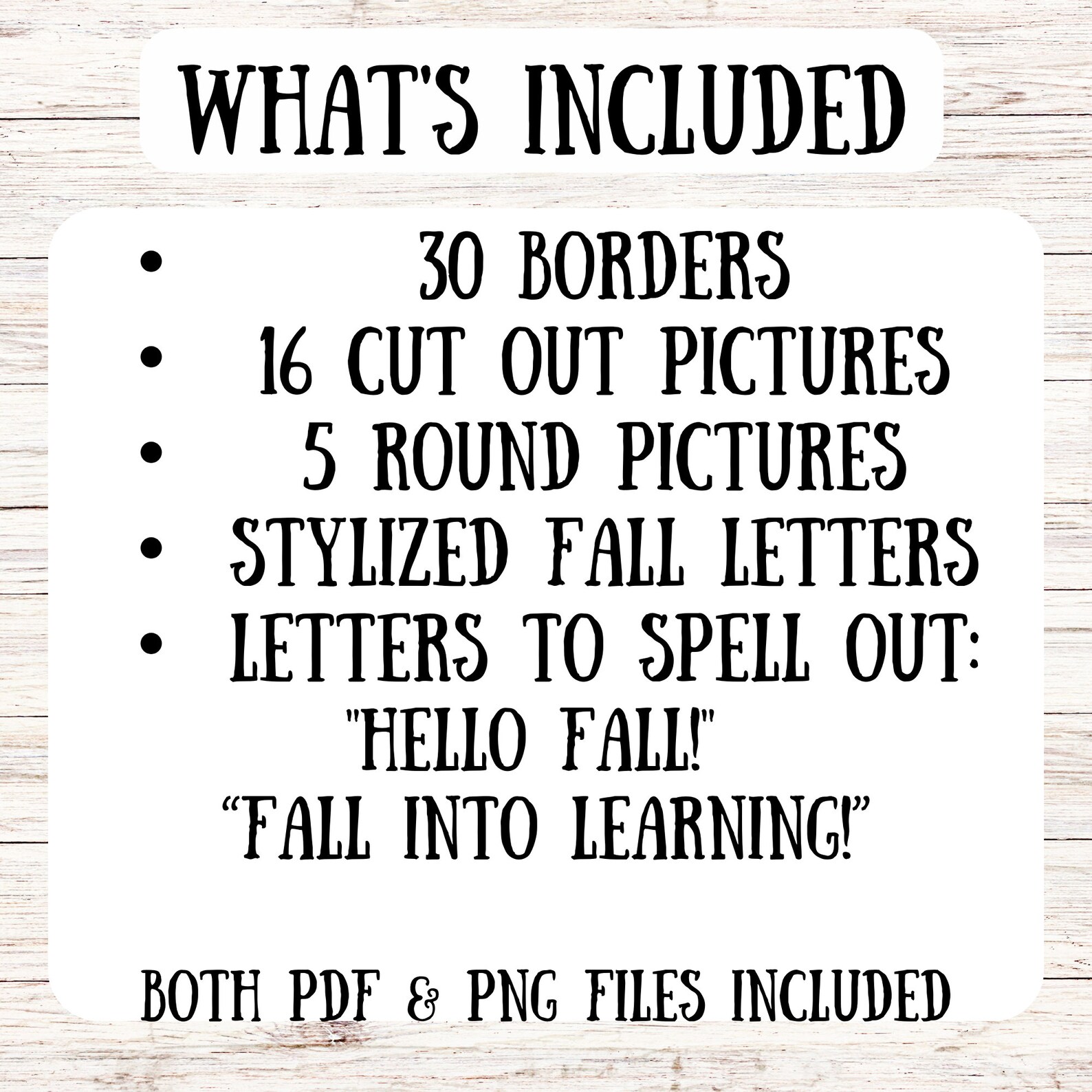 Fall Bulletin Board Kit | Back to School Bulletin Board | Autumn ...