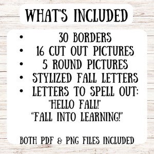 Fall Bulletin Board Kit | Back to School Bulletin Board | Autumn ...
