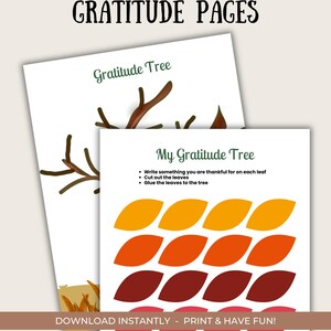 Thanksgiving Gratitude Tree - Gratitude Jar - Thankgiving Gratitude ...