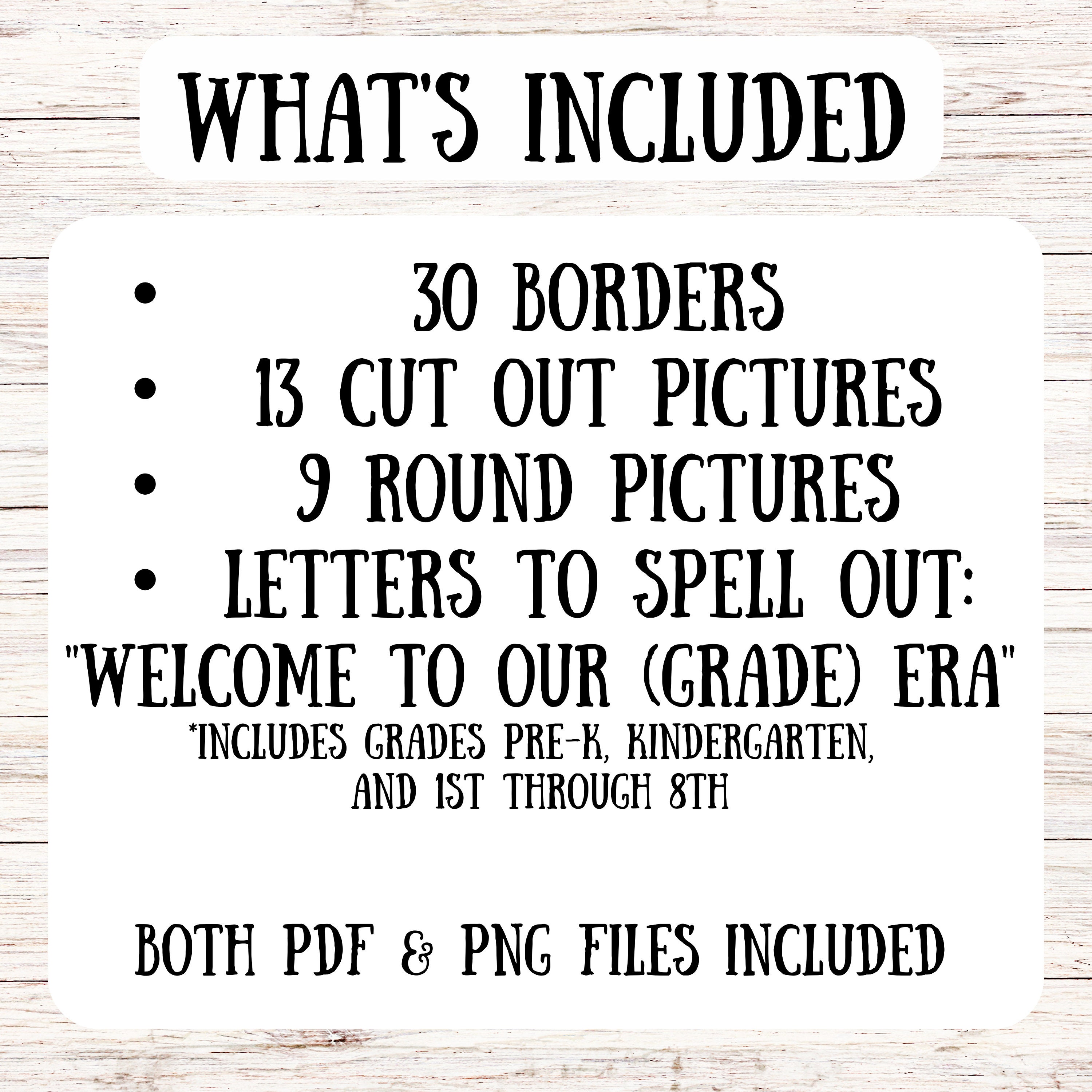 Glitter Era Bulletin Board Kit Back to School Bulletin Board - Etsy