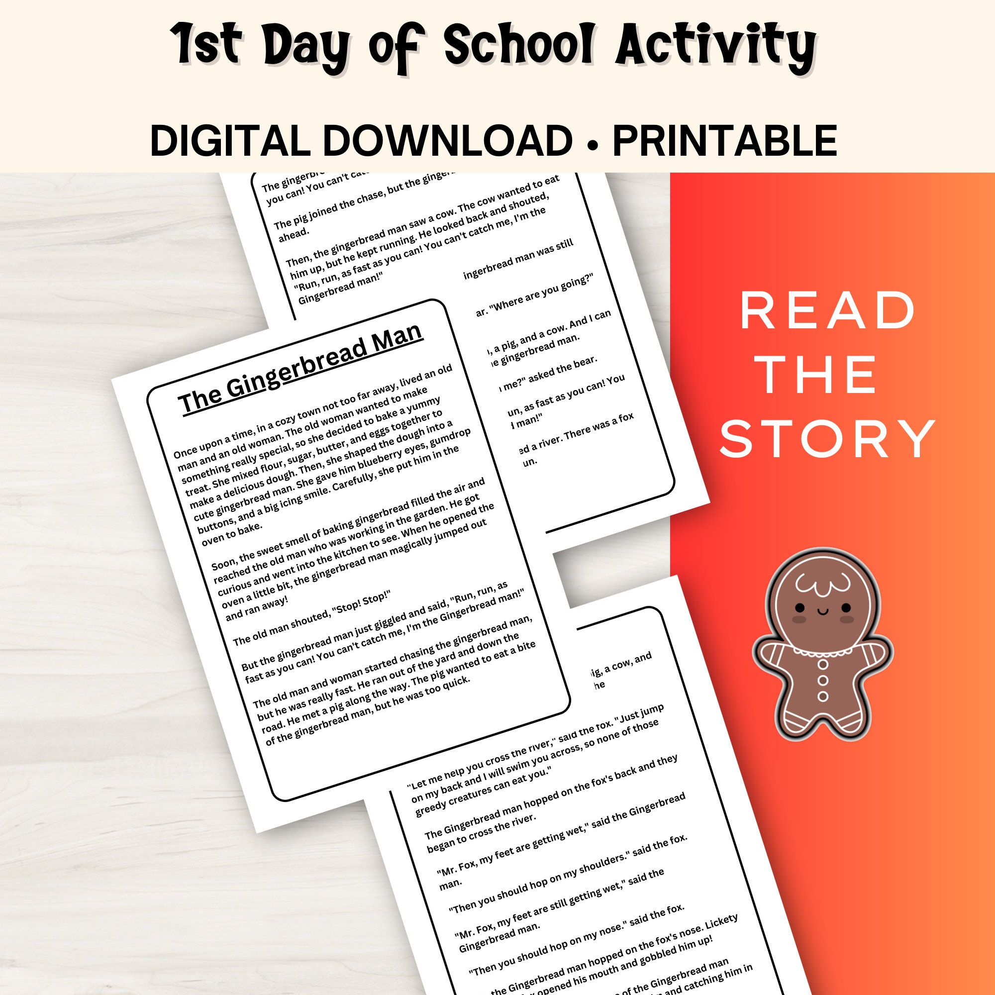 First Day of School Scavenger Hunt Introduction to School Activity ...