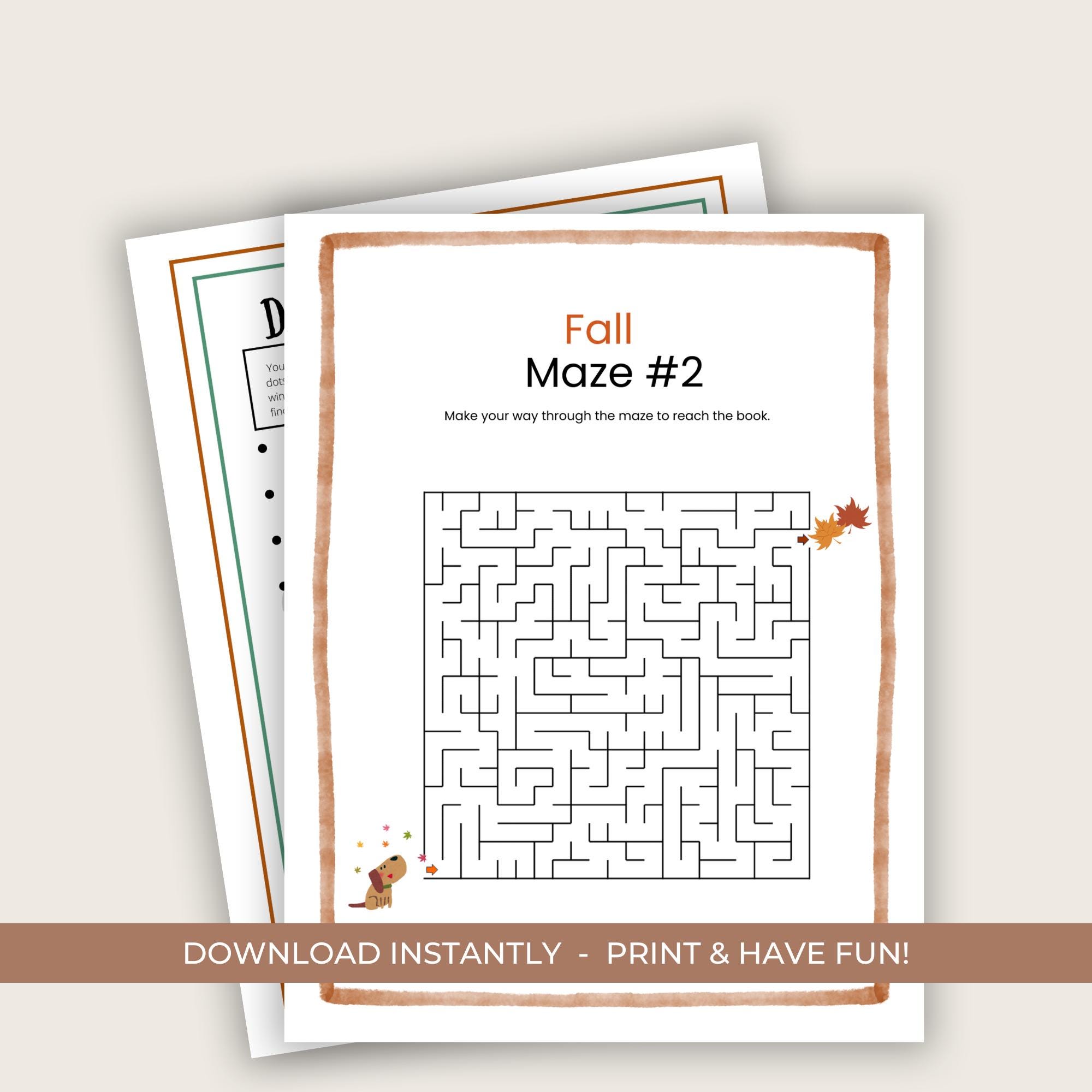 Thanksgiving Kids Activity Pack | Printable Games & Coloring Pages ...