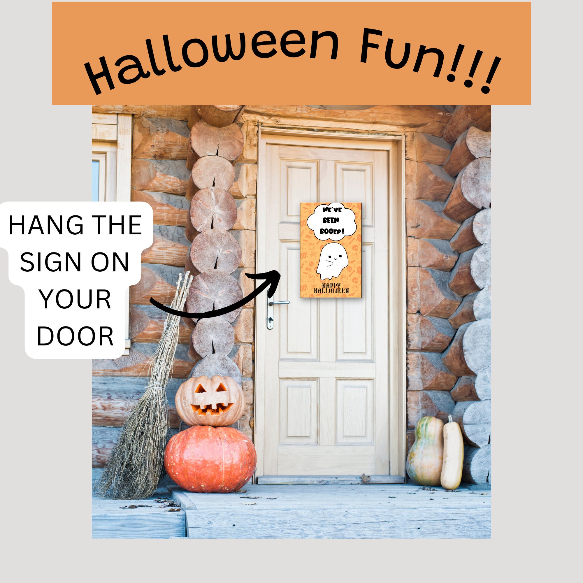 You've Been Booed Printable Game - Fun Halloween Neighborhood or Office ...