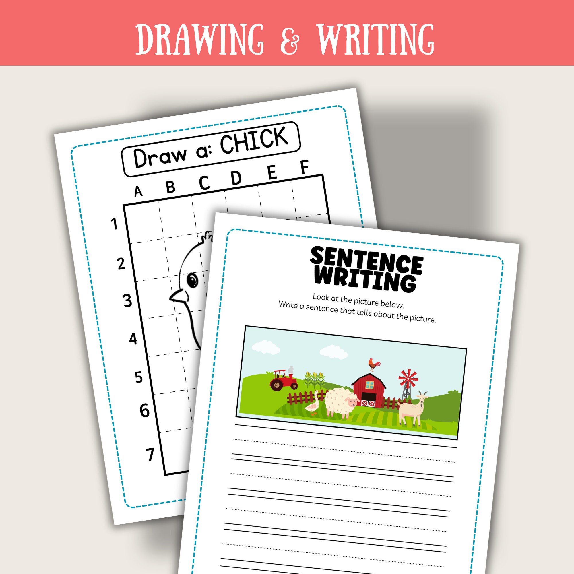 Farm Worksheets Kindergarten Activities Toddler Activities Farm ...