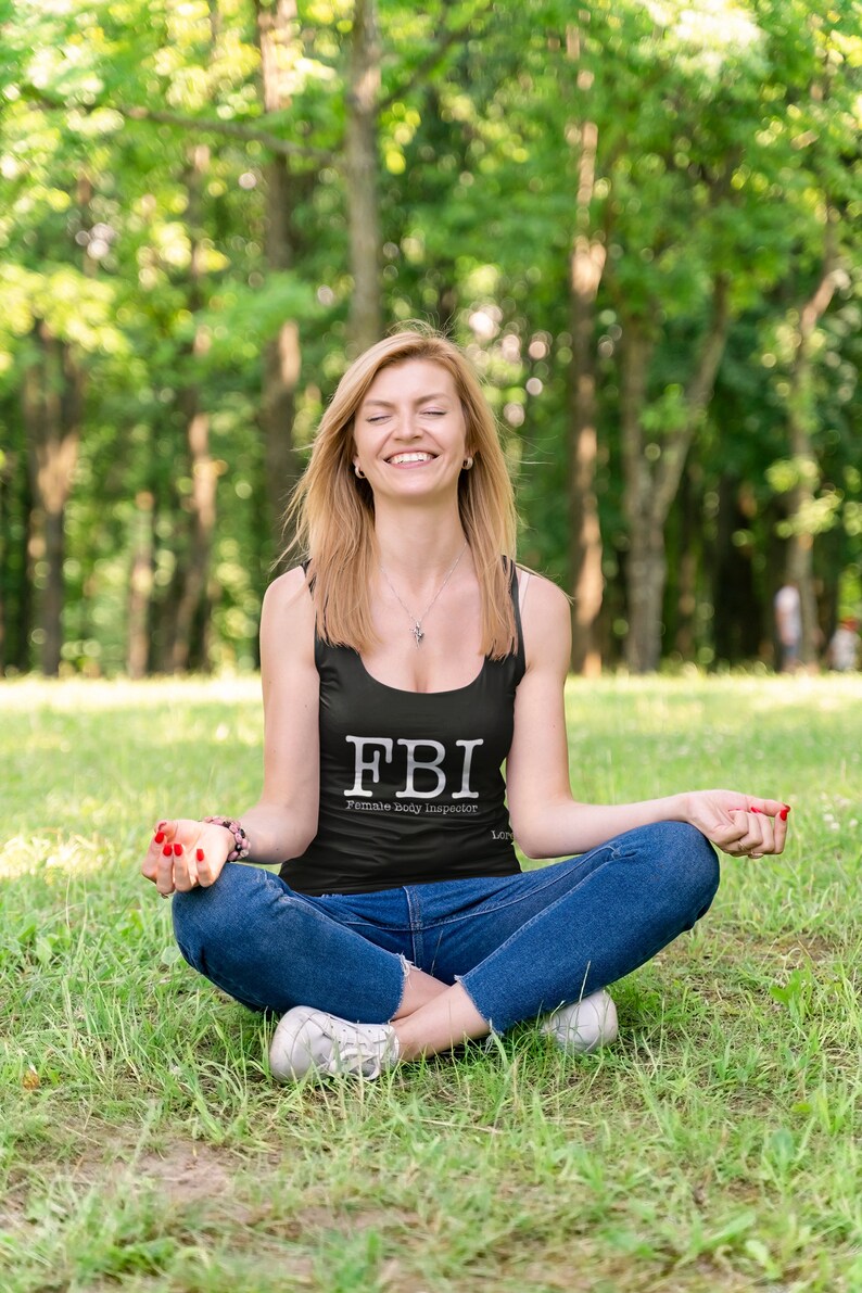 Female Body Inspector... Funny Screen Printed Lightweight T-shirt ...