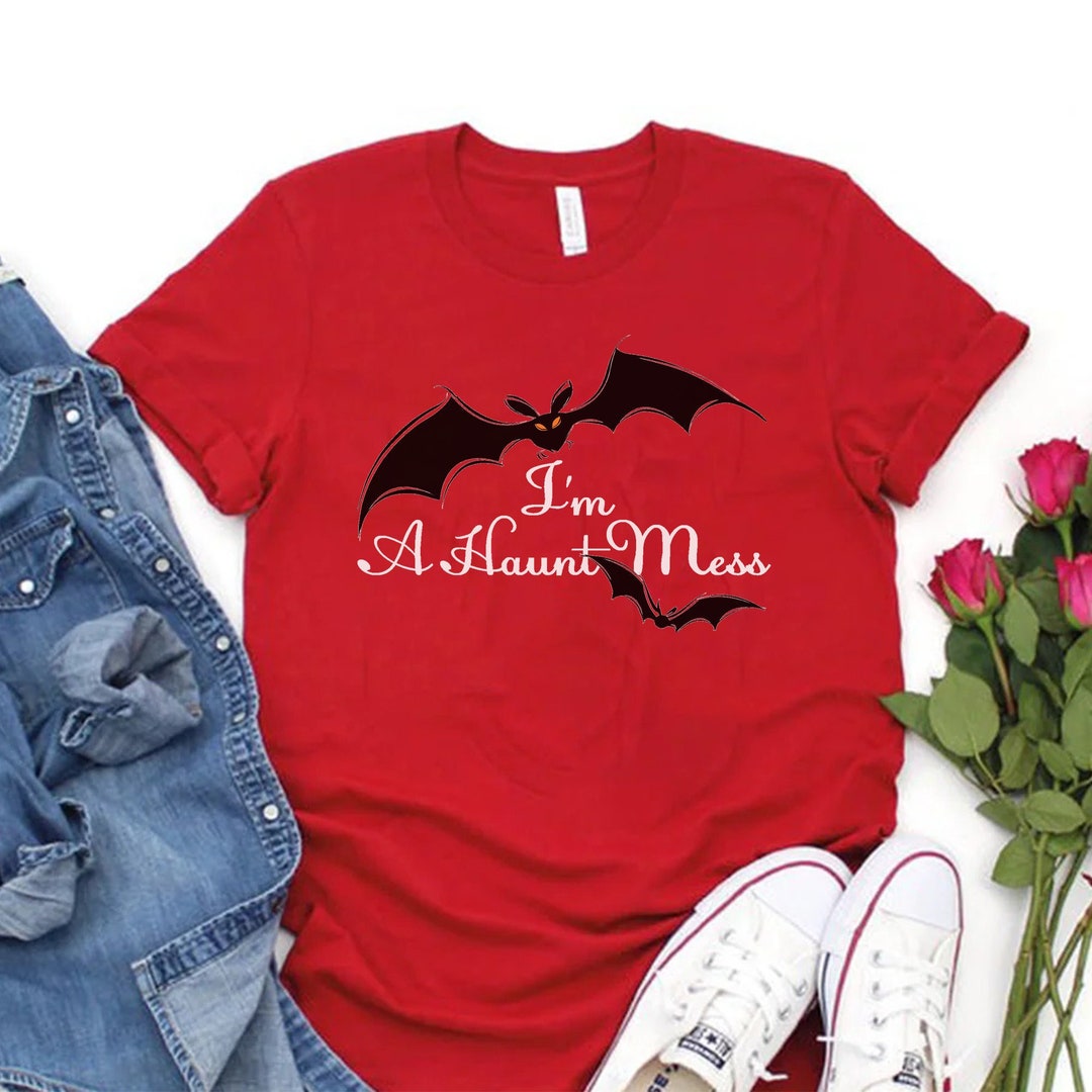 I'm a Hunt Mess..., Funny Screen Printed Lightweight T-shirt ...