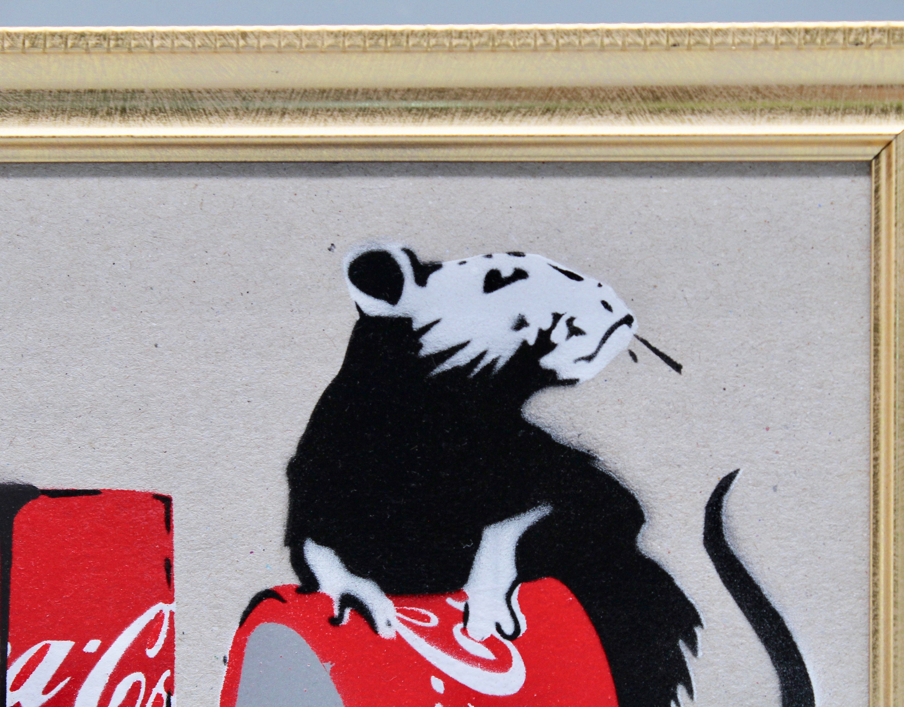 Coca Cola Barrel Spilled by Rat Original - Etsy