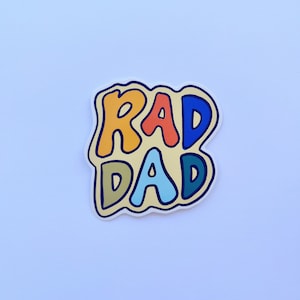 Rad Dad STICKERS | Father’s Day | Dad Stickers | for Dad Stickers | Rad ...