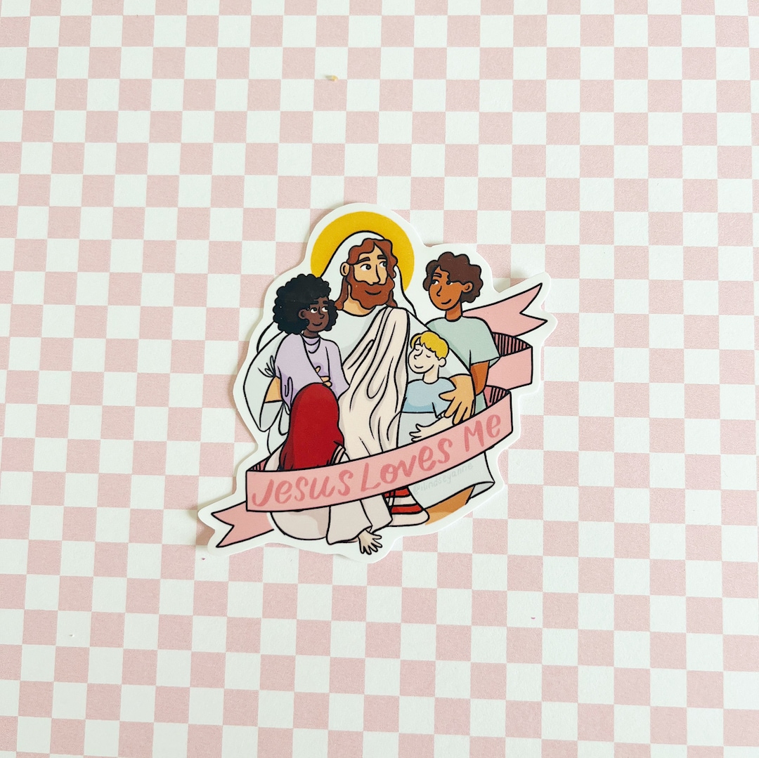 Jesus Stickers | Cute Jesus Christ Stickers | Jesus Loves Me | More ...