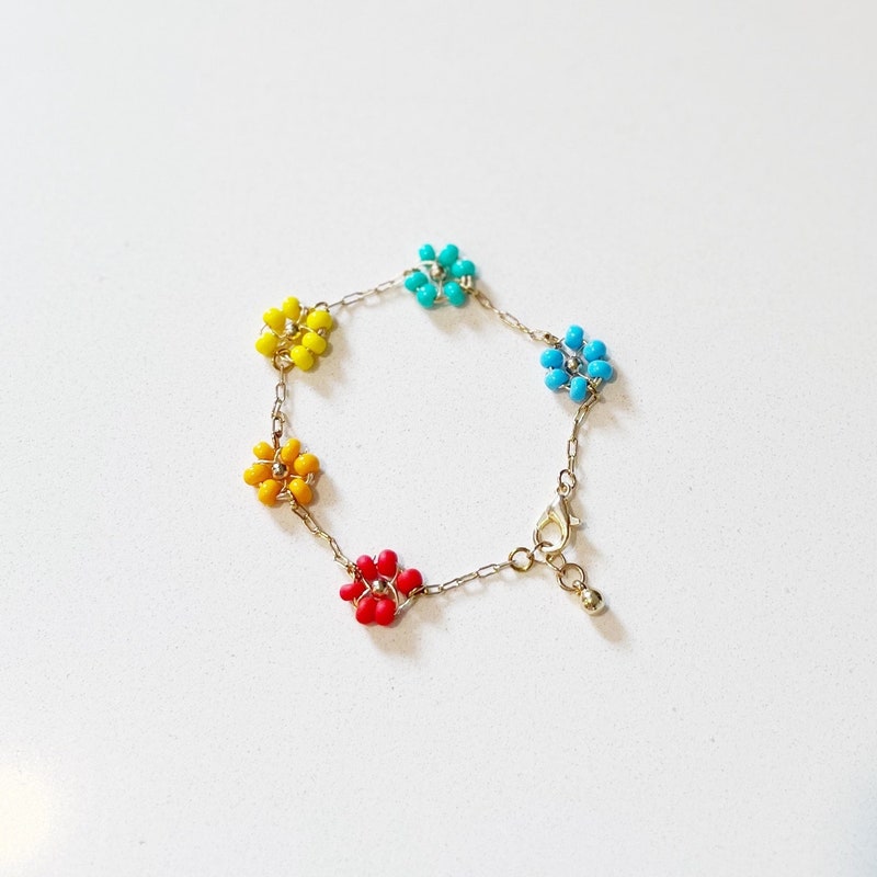 Beaded Daisy Chain - Etsy
