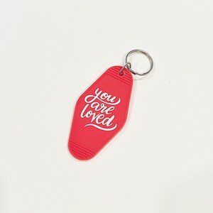 Motivational Cute Hotel Keychain Happy Cute Keychain Design Choose Your ...
