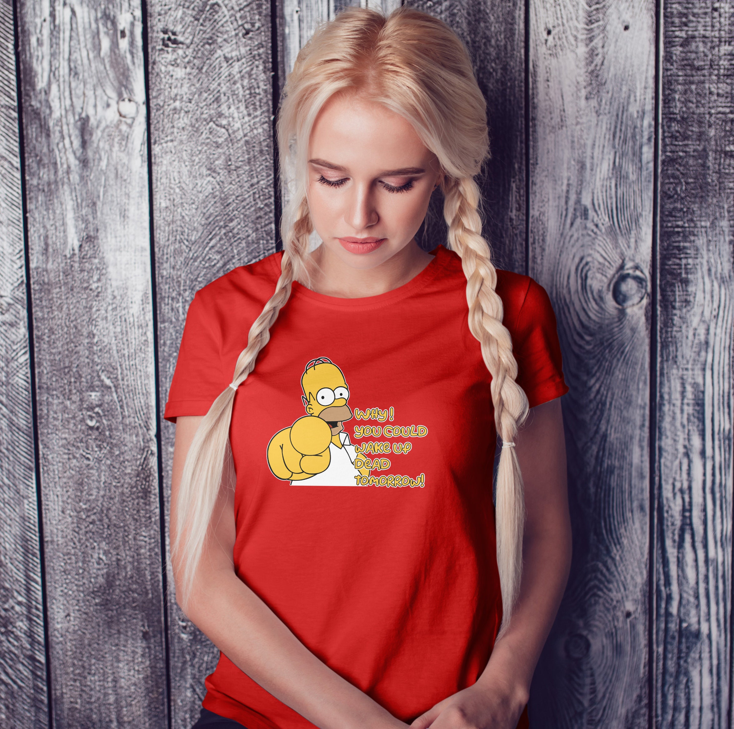 Homer Simpson T-shirt the Simpsons Shirt Funny Simpson Tee Homer ...