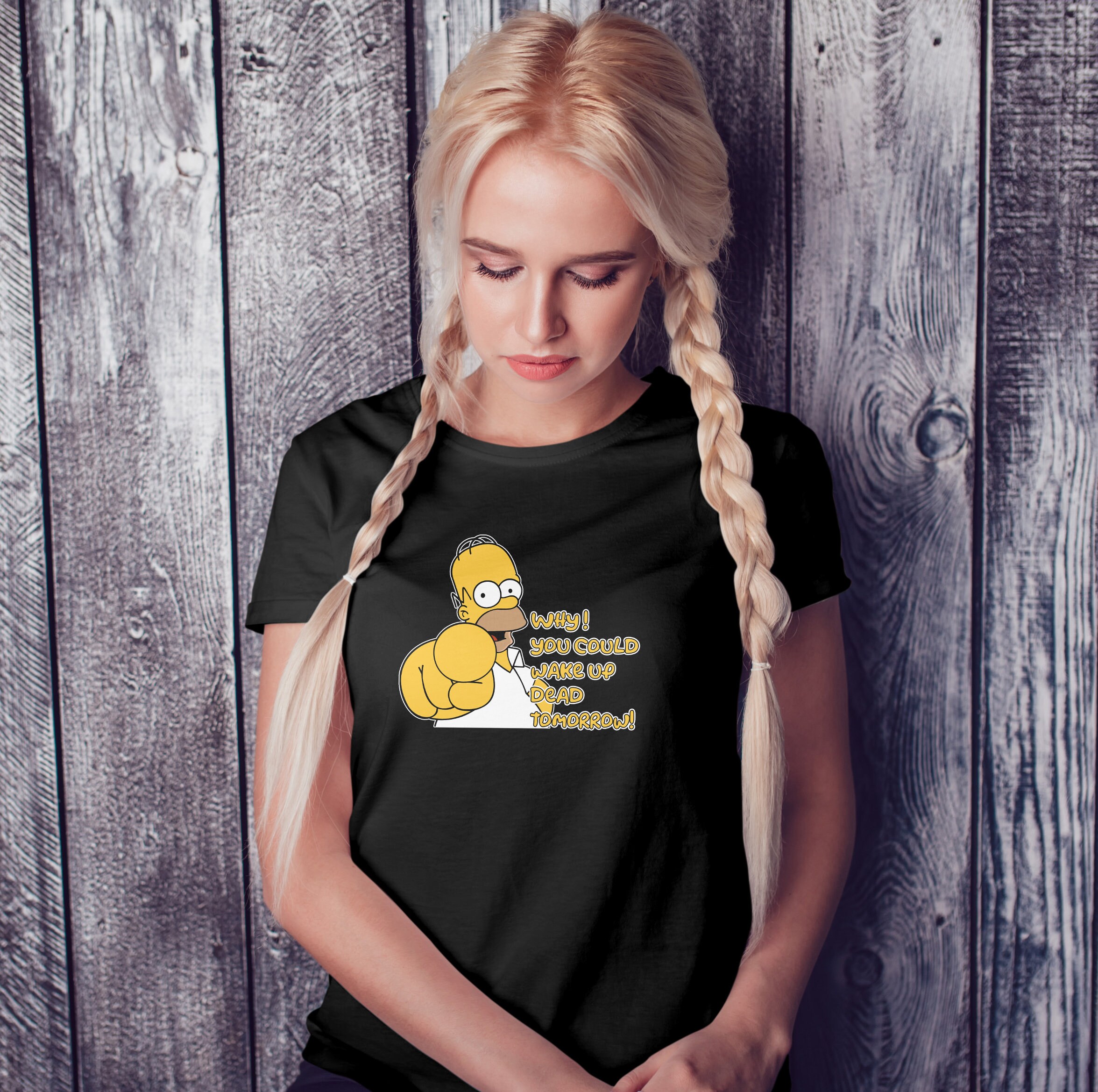 Homer Simpson T-shirt the Simpsons Shirt Funny Simpson Tee Homer ...