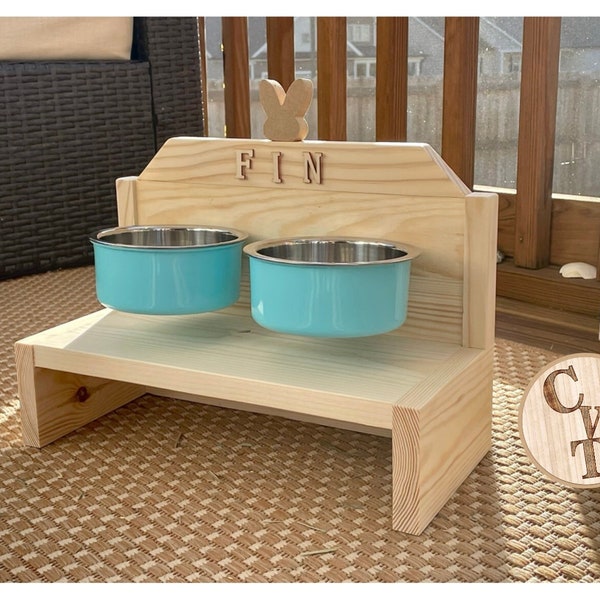 Wooden Bunny Stand - Etsy