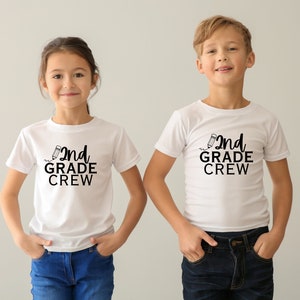 Second Grade Crew Svg, 2nd Grade Svg, Kid’s Shirt Svg, 2nd Grade ...