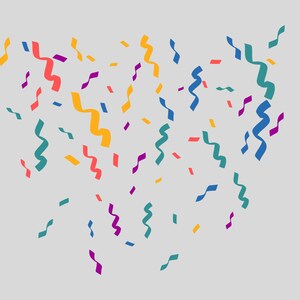 15+confetti Digital Download Designs, Confetti Png Bundle, Confetti ...