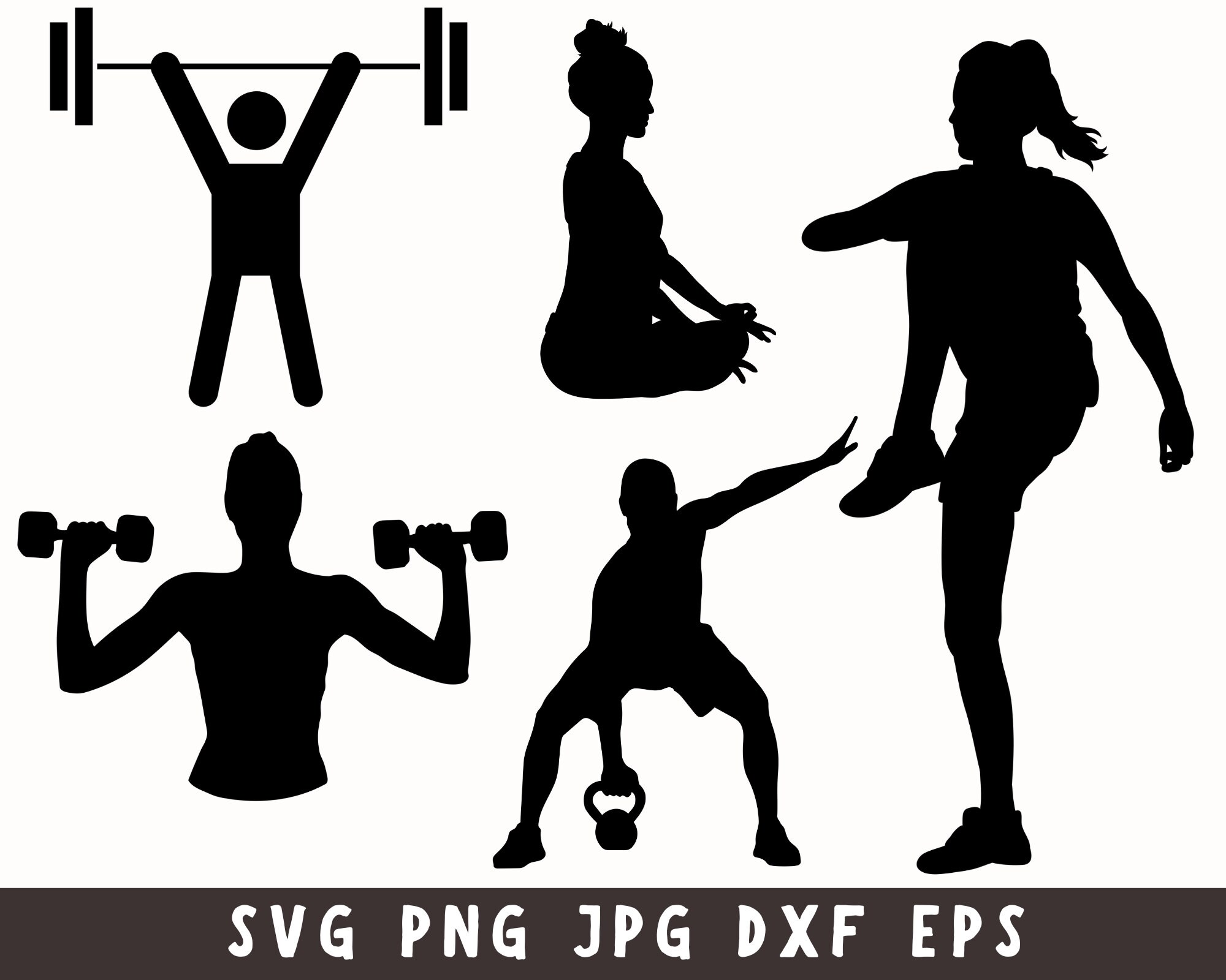 Weight Lifting Svg, Weight Lifting Png, Fitness Svg, Workout Svg ...