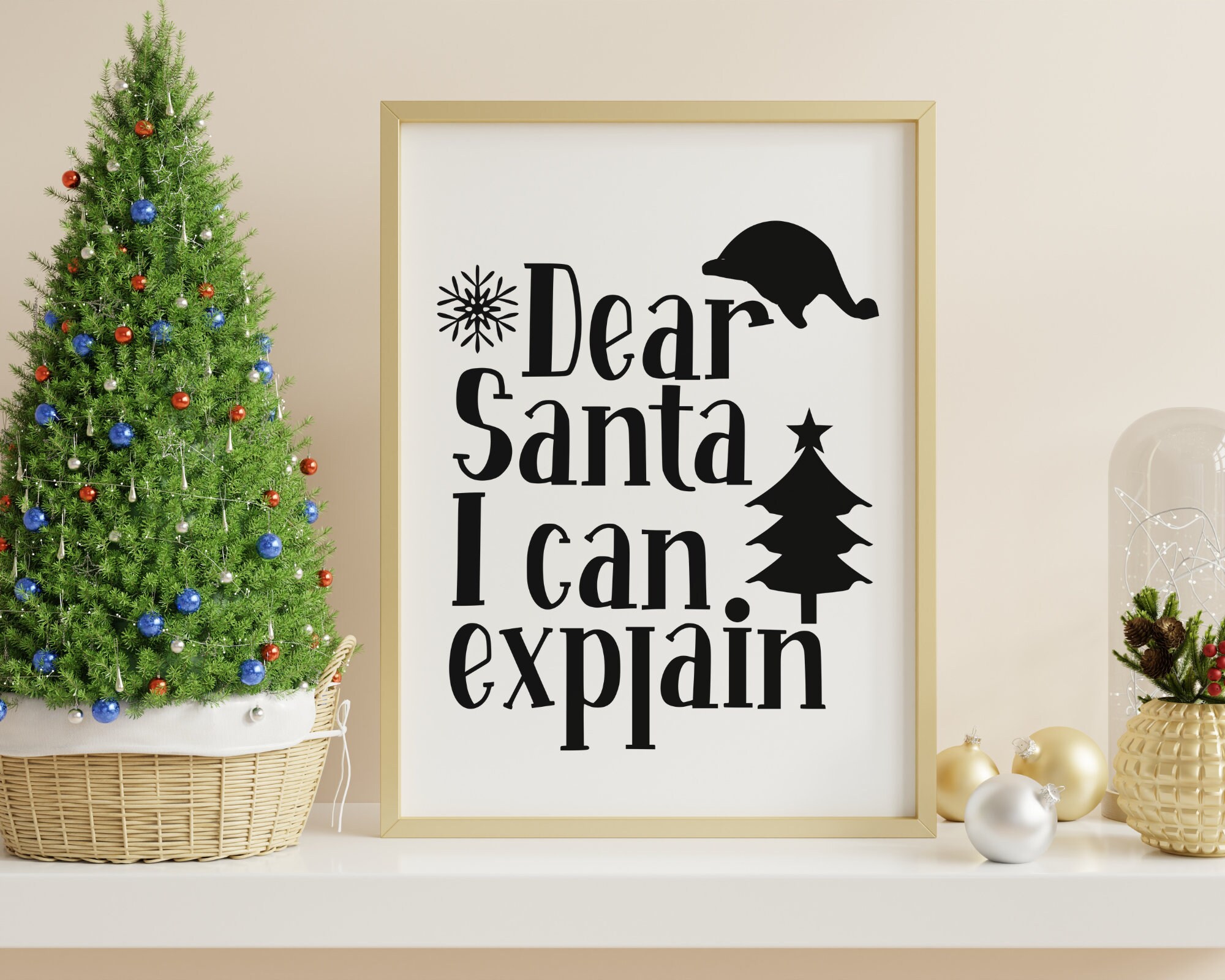 12 Dear Santa Svg Bundle, Christmas Svg, Funny Christmas Svg, Christmas ...