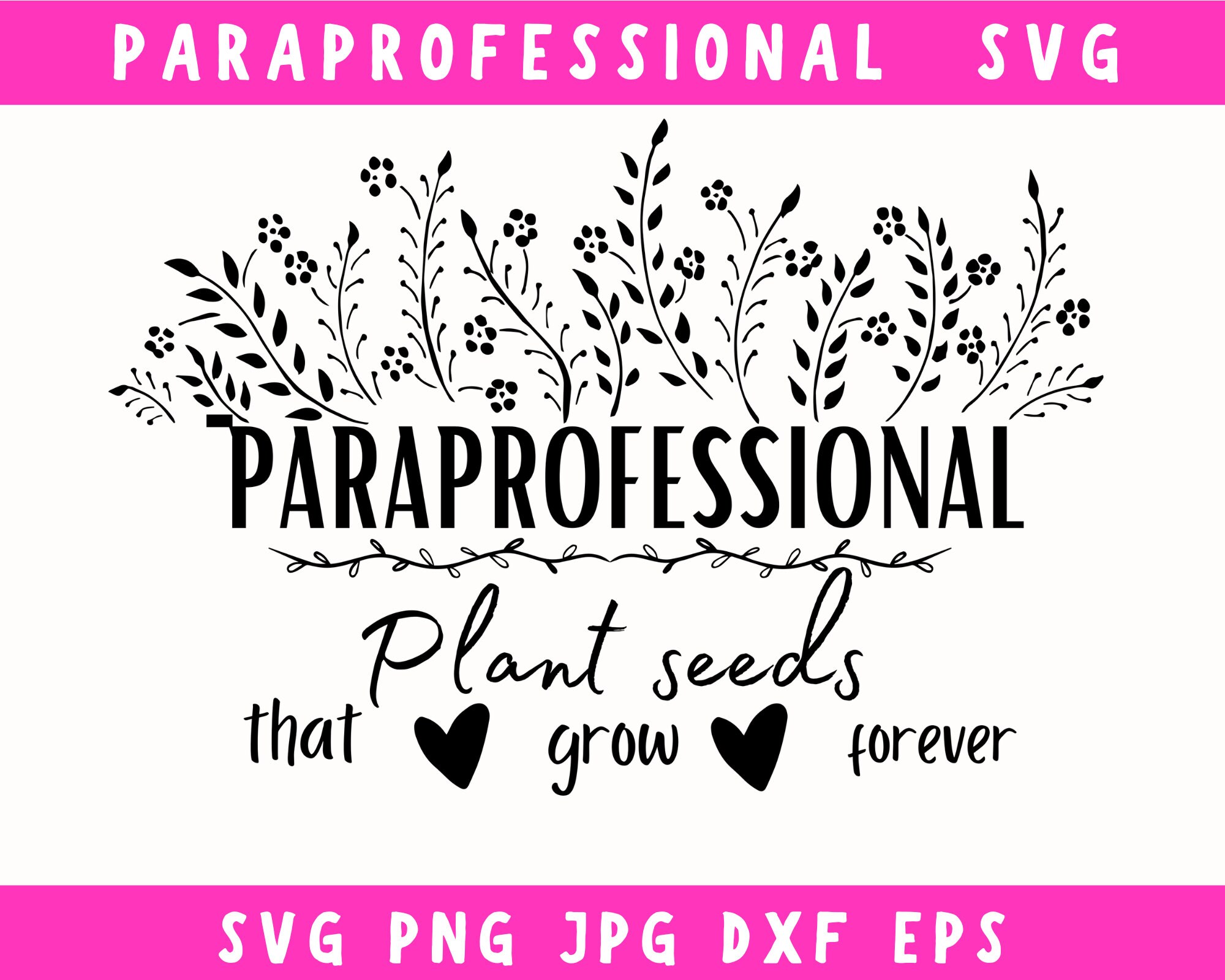 Paraprofessional Svg, Paraprofessional Png, Para Svg, Para Shirt Svg ...