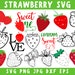 Strawberry Svg, Strawberry Png, Strawberry Clipart, Strawberry Dxf ...