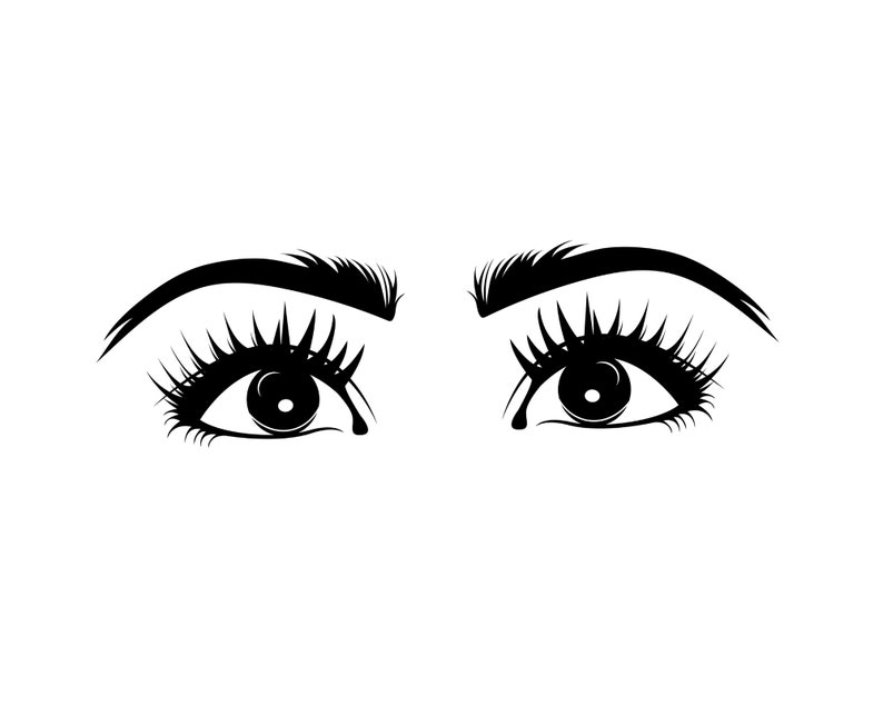 Eyelashes Svg Bundle, Eyelashes Svg, Eyebrows Svg, Lashes Svg, Lash ...