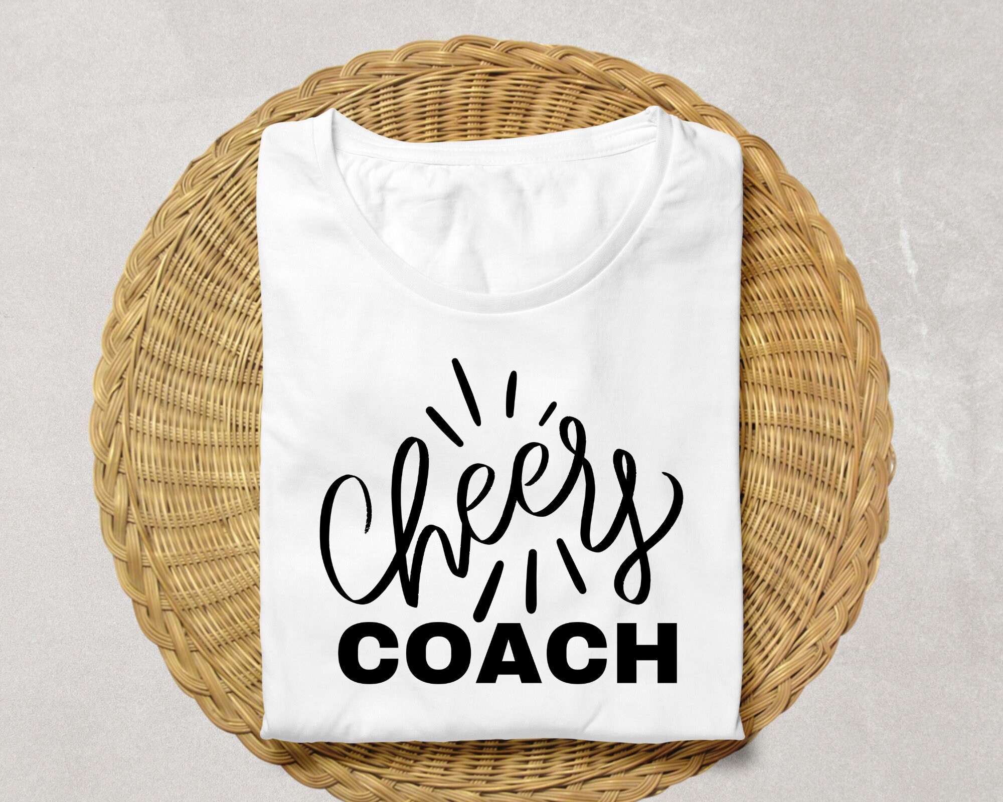 Cheer Coach Svg, Cheer Coach Png, Cheer Coach Clipart, Positive Quote ...