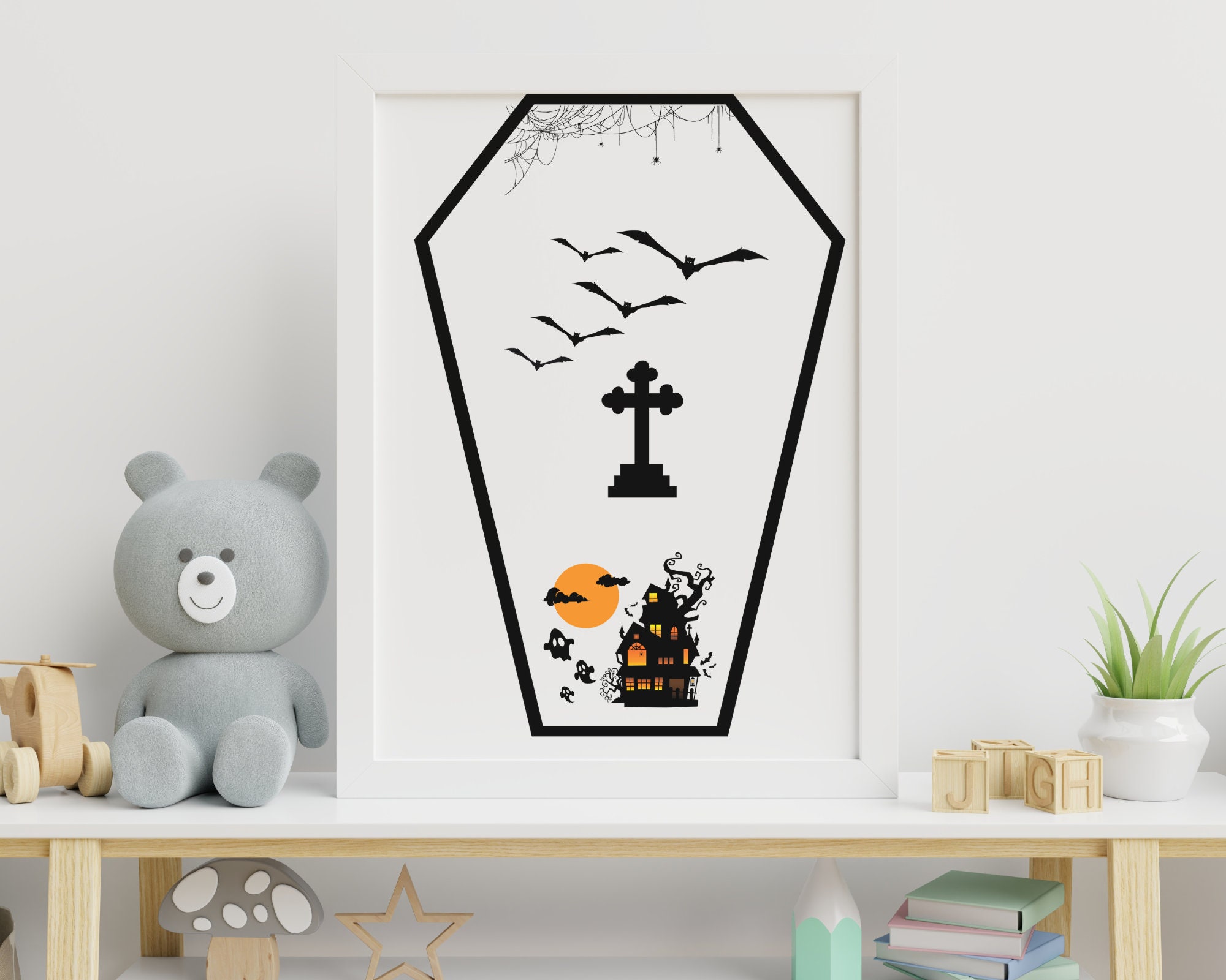 Halloween Scary Coffin Box Svg Png Bundle, Halloween Svg, Halloween ...