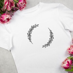 Floral Wreath Svg, Circle Frame Svg, Floral Frame Svg, Circle Monogram ...