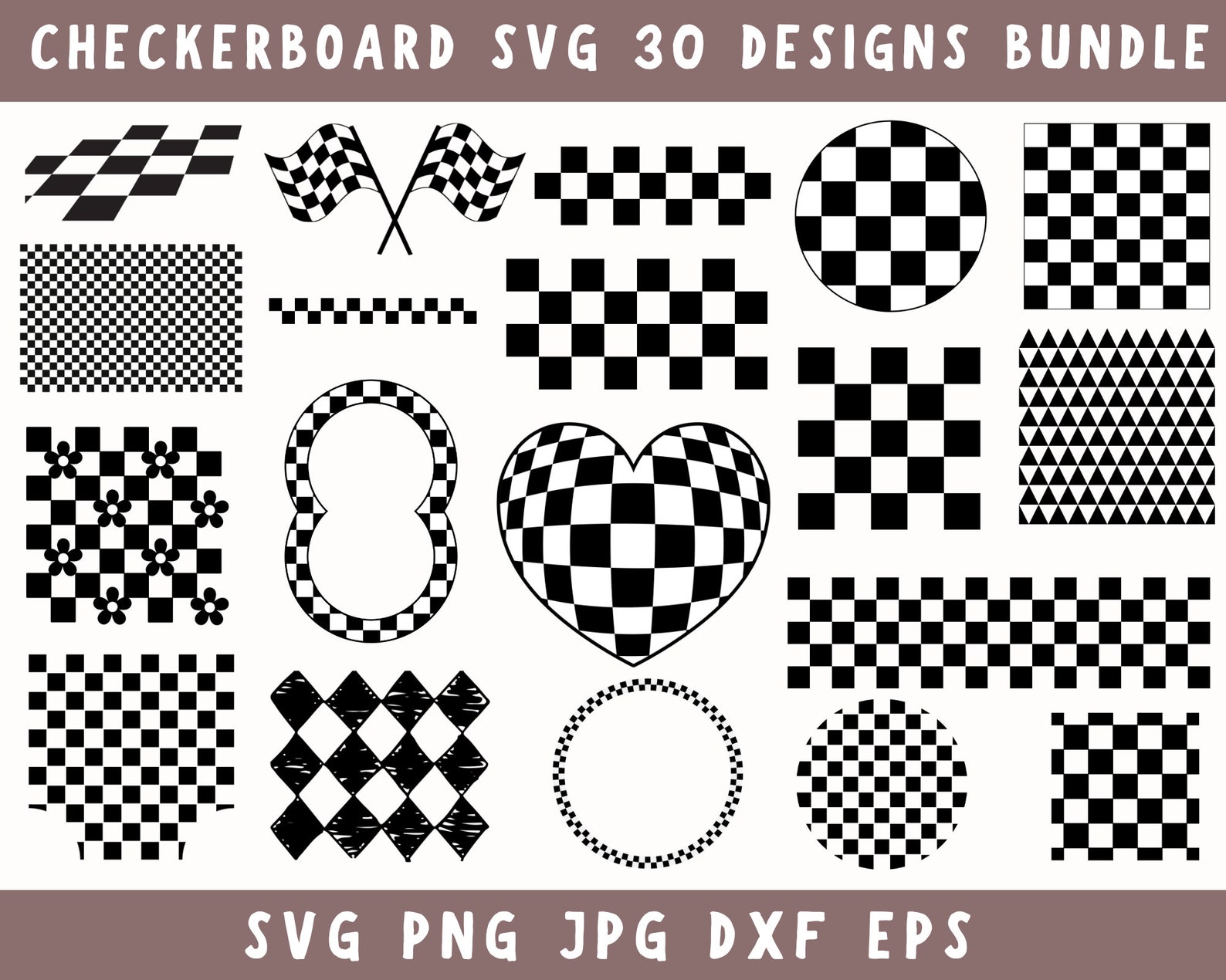 Checkerboard Svg, Checkerboard Png, Checkerboard Svg Bundle, Checkered ...