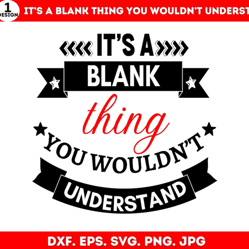 Its a Thing You Wouldnt Understand Svg - Etsy