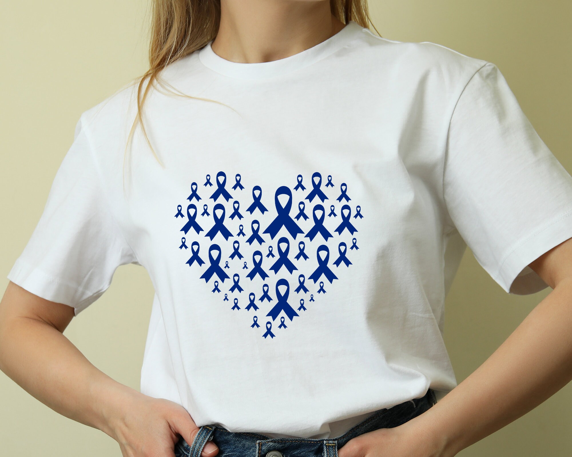 Colon Cancer Svg, Cancer Ribbon Svg, Cancer Awareness Svg, Colon Cancer ...