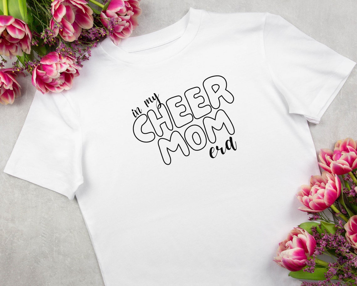 In My Cheer Mom Era Svg Png, Cheer Mom Svg,cheerleader Png, Cheer Mom Era Png,mom Shirt Png ...