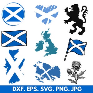 Scotland Svg Png Bundle, Scotland Png Bundle, Scotland Clipart ...