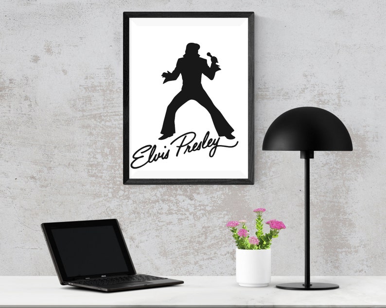 10 DESIGNS Elvis Presley Digital Download Files, Cut Files for Cricut ...