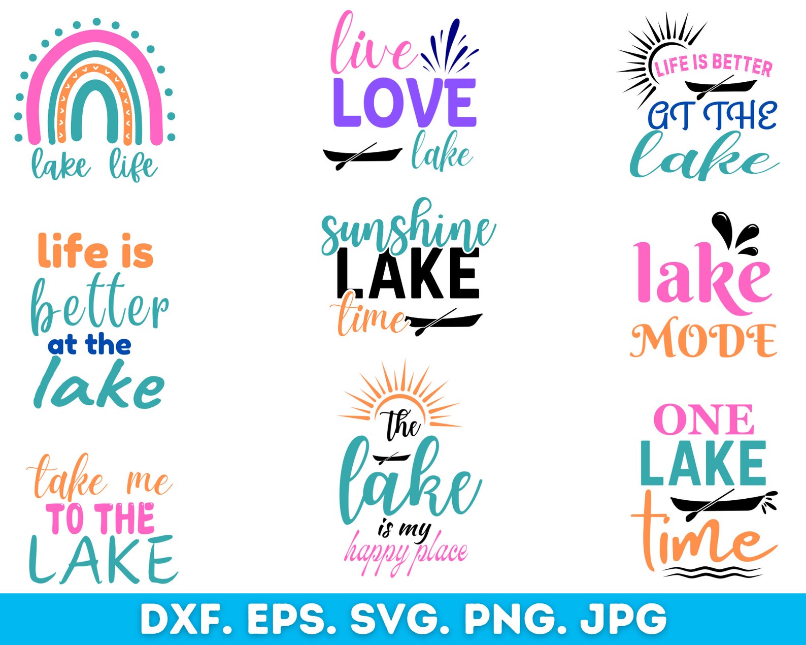 Lake Svg Png Bundle, Lake Quotes Svg, Lake Life Svg, Lake Life Png ...