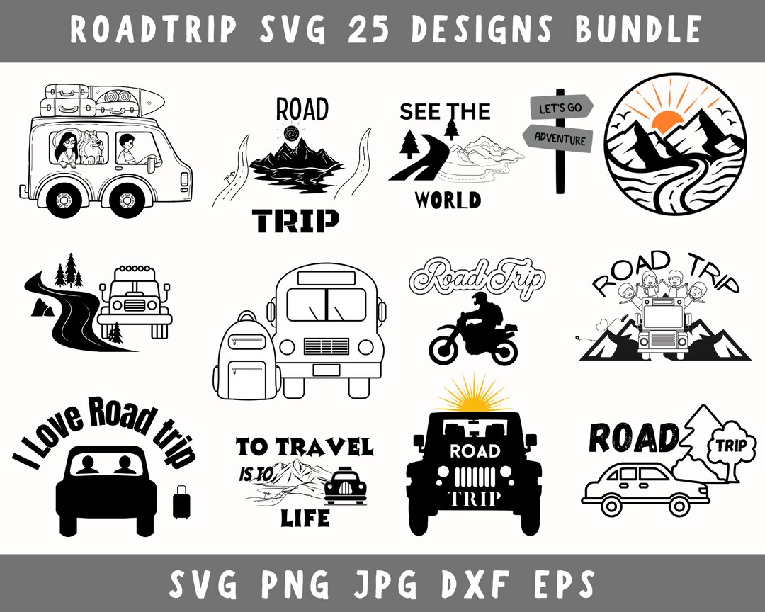 Road Trip Svg, Girls Trip Svg, Road Trip, Girls Weekend Svg, Svg Cut ...