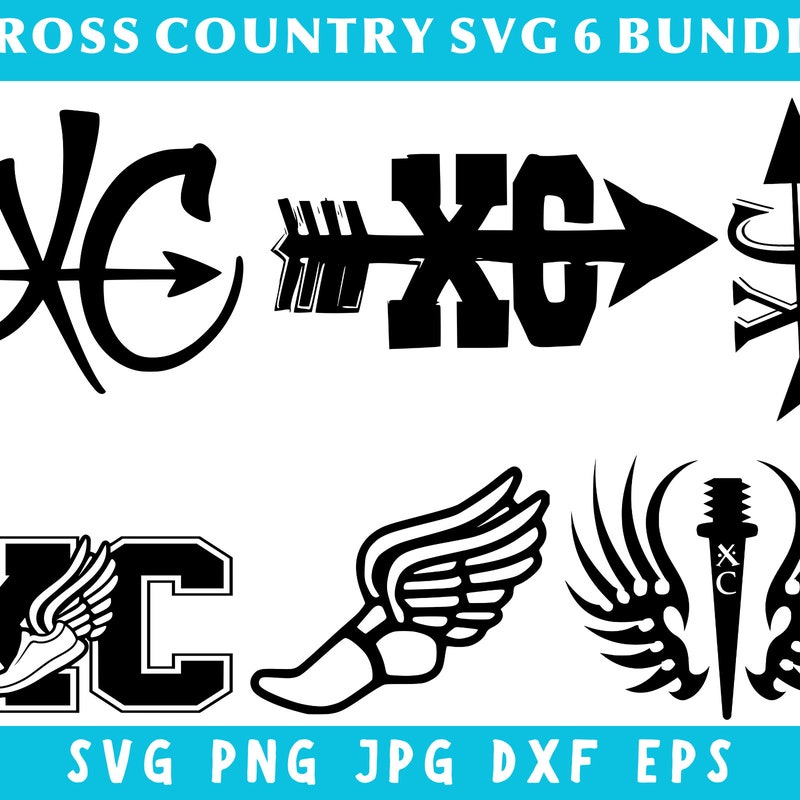 Cross Country Logo - Etsy