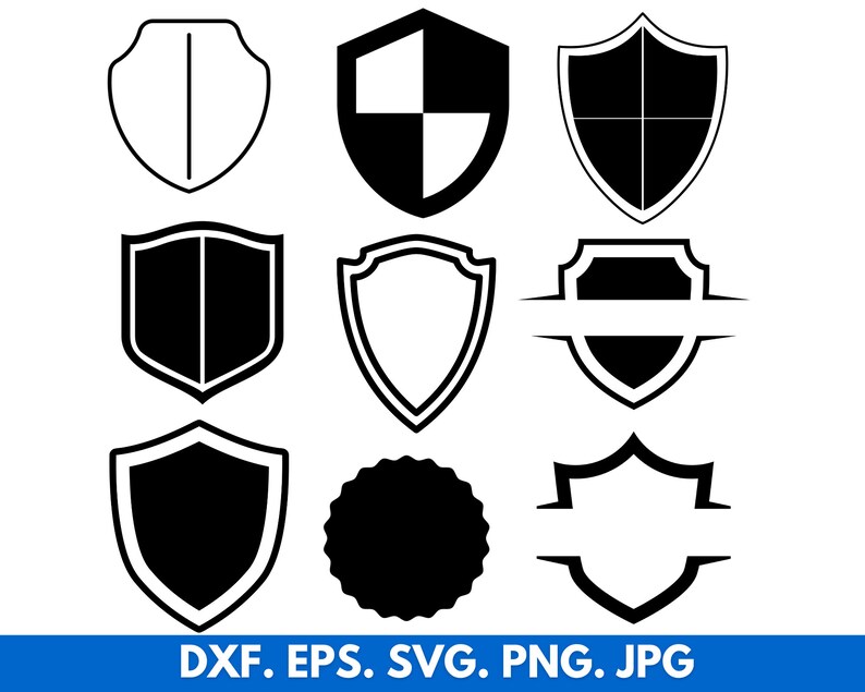 Shield Svg Png Bundle, Shield Png Bundle, Shield Clipart, Shield Vector ...