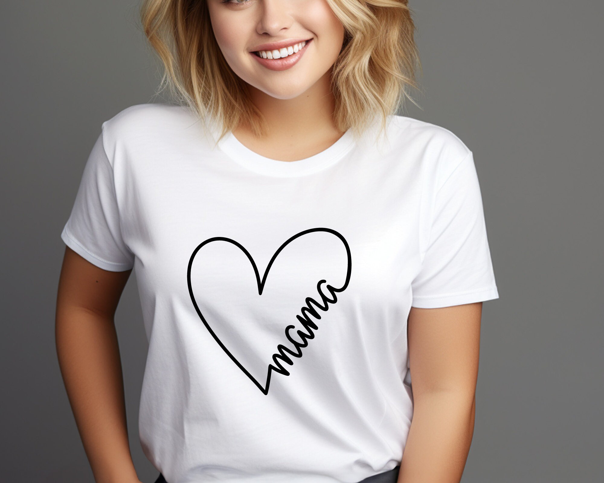 Mama Svg Png, Mama Heart Svg, Mama Svg, Svg Files for Cricut ...