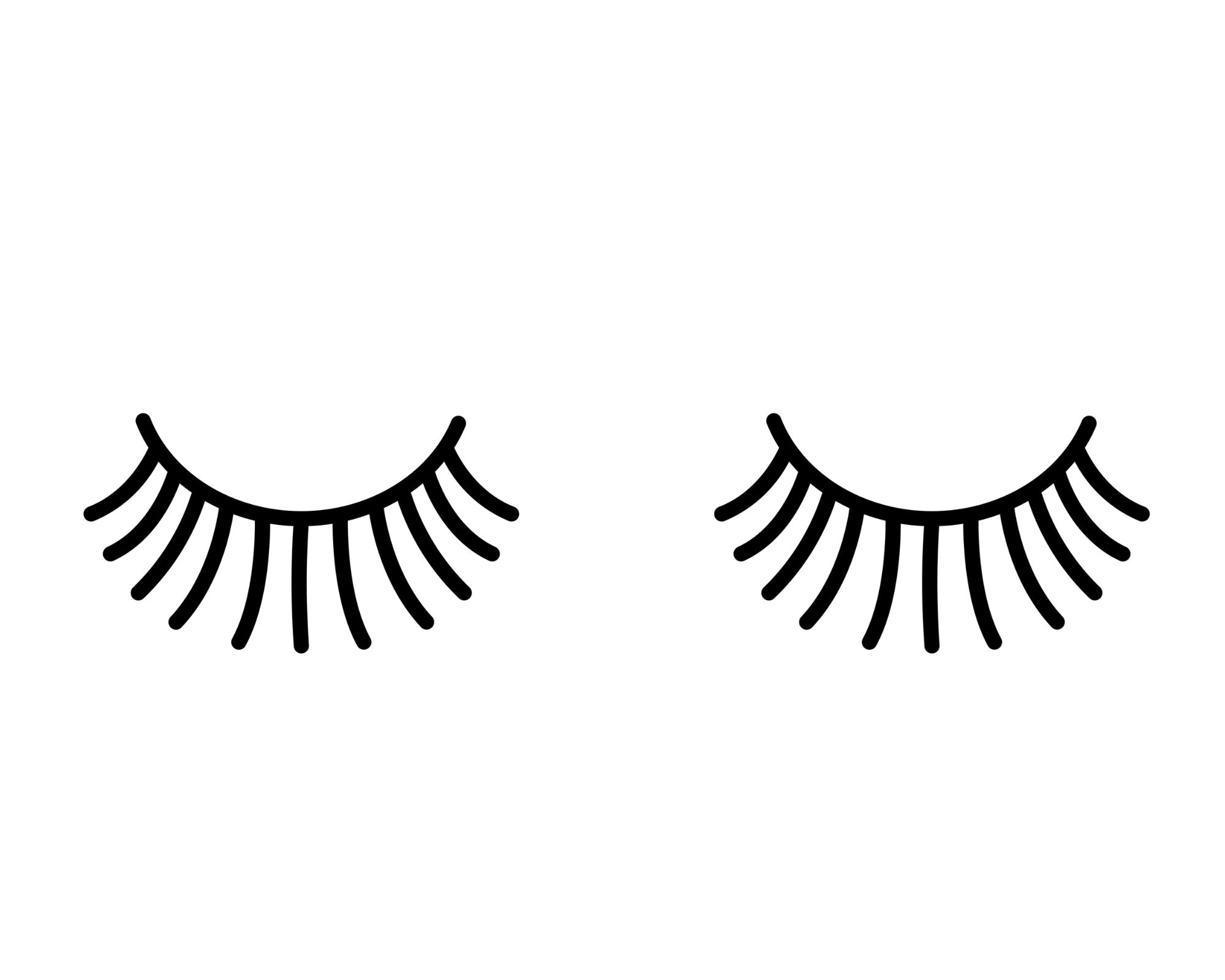 Eyelashes Svg Bundle, Eyelashes Svg, Eyebrows Svg, Lashes Svg, Lash ...