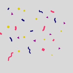 15+confetti Digital Download Designs, Confetti Png Bundle, Confetti ...