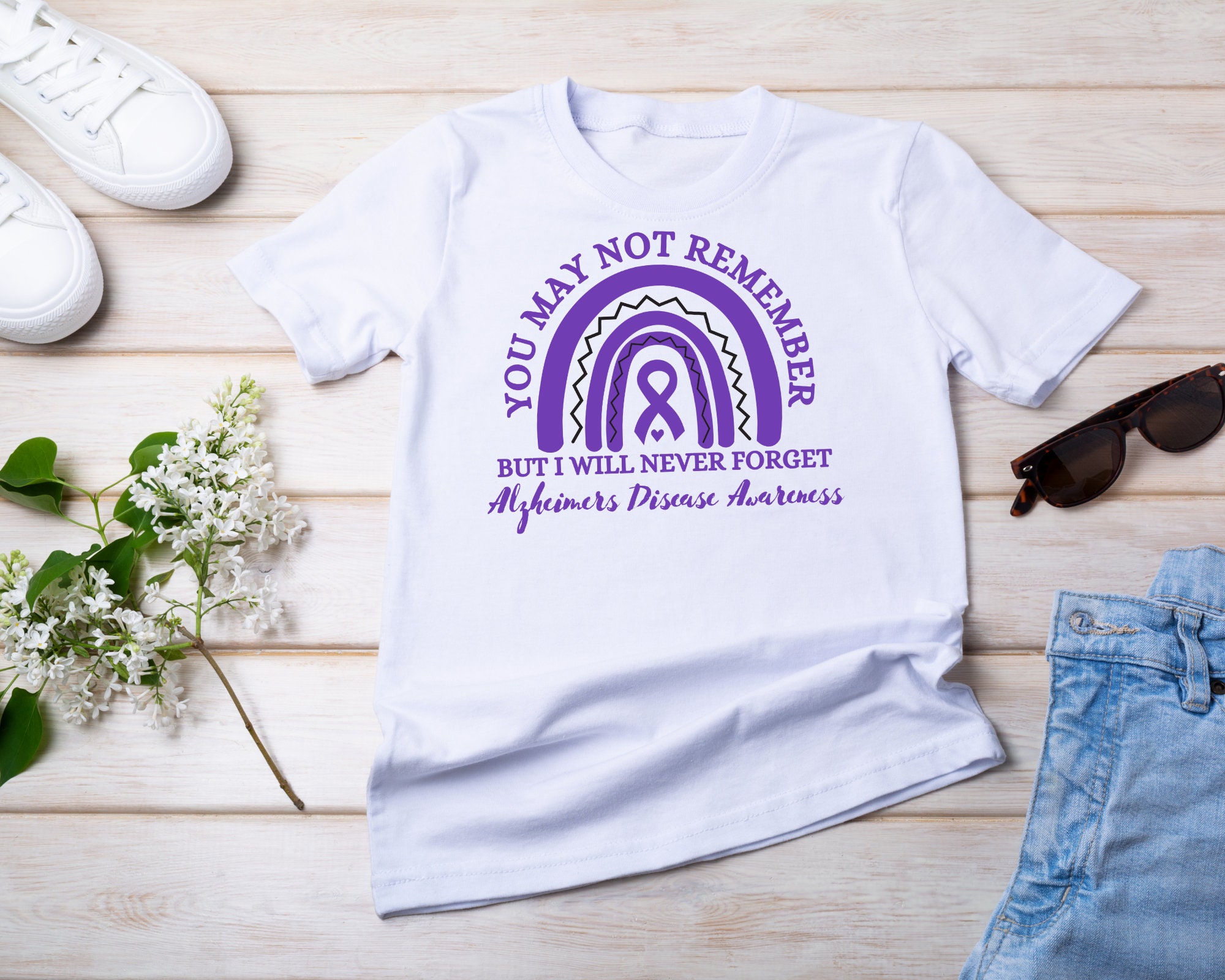 Alzheimer's Svg, Alzheimer's Png, Alzheimer Awareness, Purple Ribbon ...