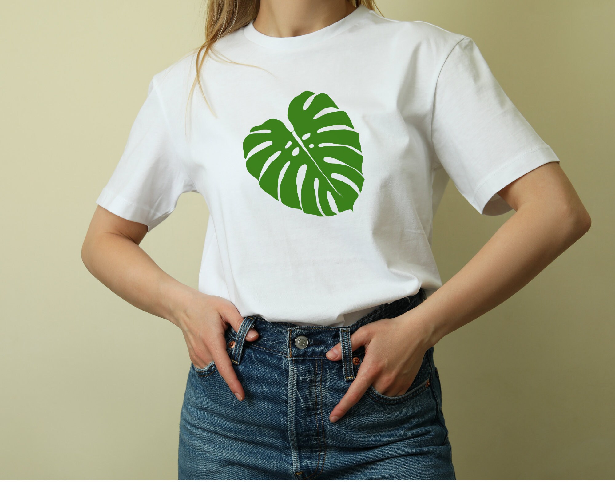 Monstera Leaf Svg Bundle Tropical Leaves Svg Monstera - Etsy