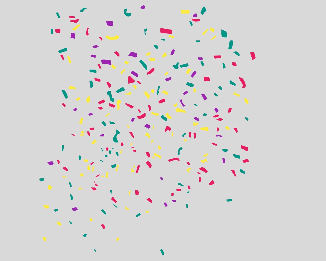 15+confetti Digital Download Designs, Confetti Png Bundle, Confetti ...