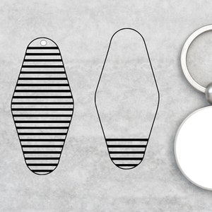 Motel Keychain Svg, Pre Sized Motel Keychain Svg, Keychain Svg, Svg for ...