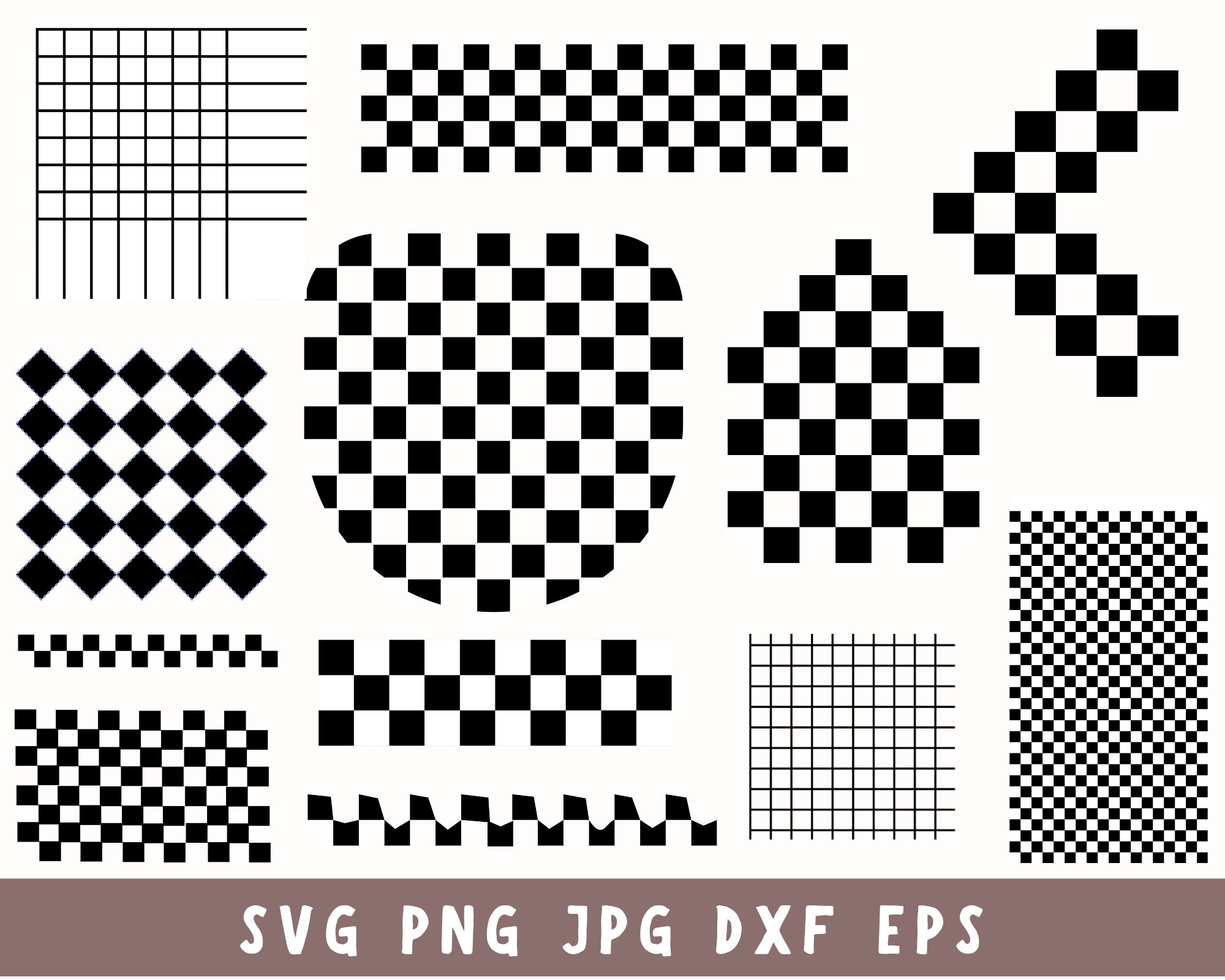 Checkerboard Svg, Checkerboard Png, Checkerboard Svg Bundle, Checkered ...
